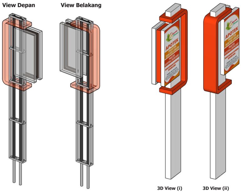 Jual Totem Pylon Sign Murah dan Bergaransi - Millenia Art